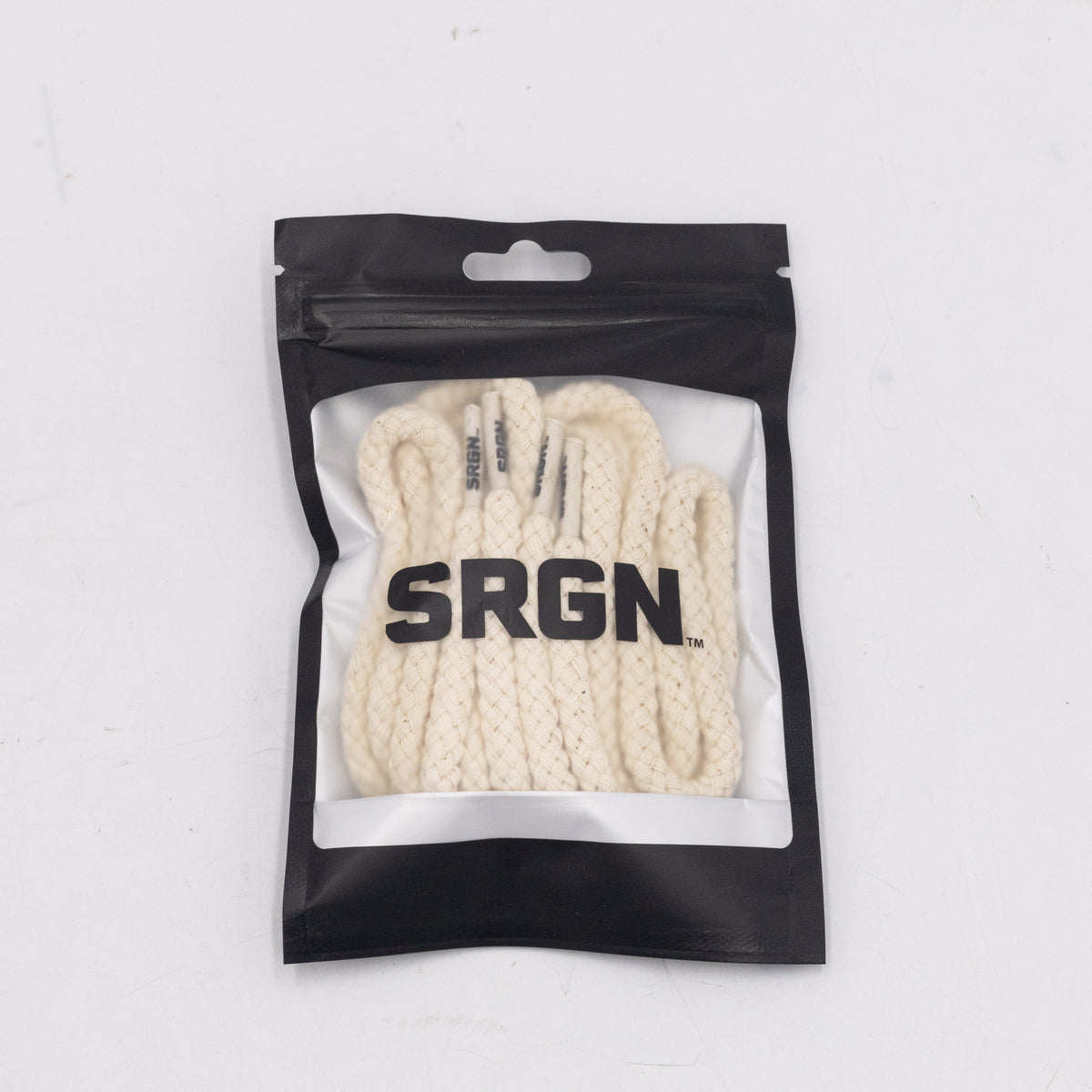 Cream Rope Laces (individual) – SRGN Academy